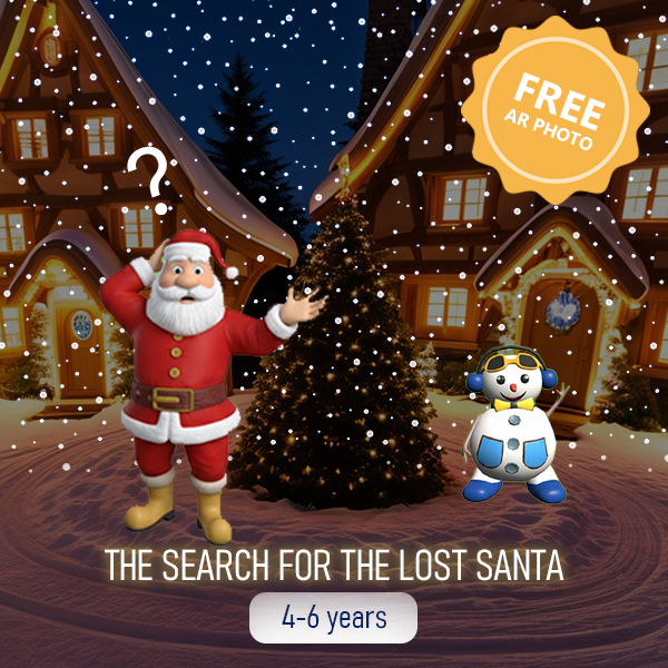 The Search for the Lost Santa: An Interactive Game for Children (4 - 6 ...